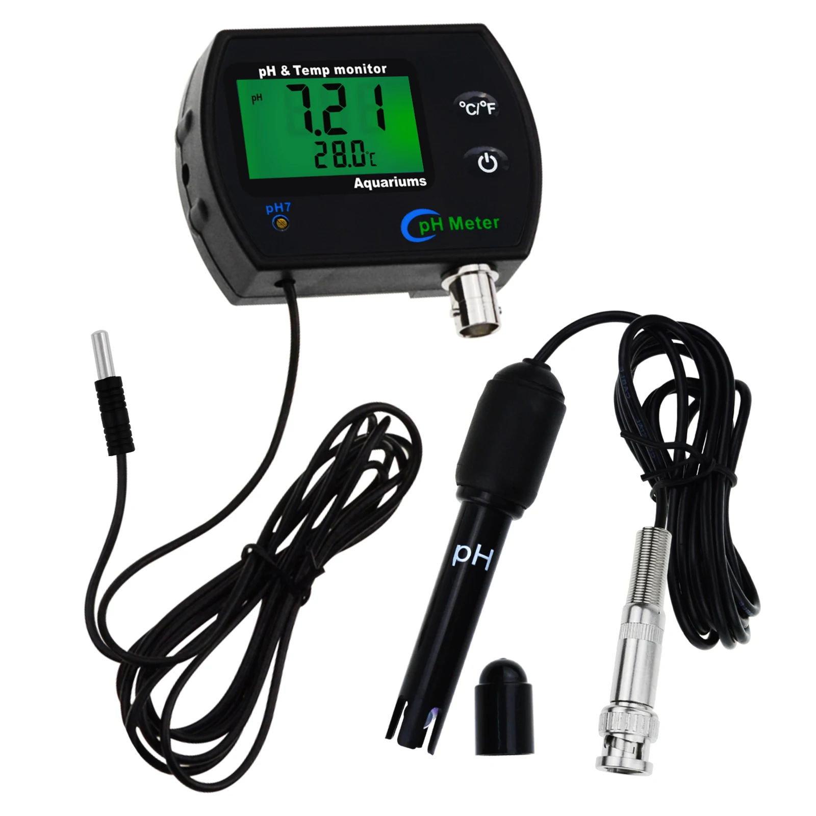PH-Temperature-2-in-1-Continuous-Monitor-Meter-w-Backlight-Water ...