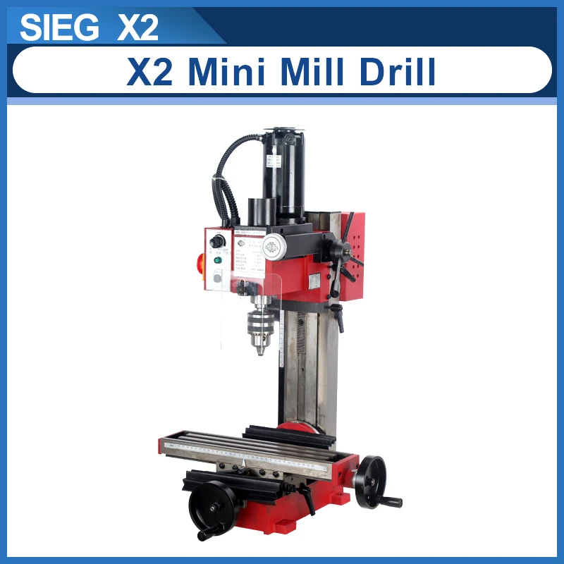 Mini Mill&drill Machine Sieg X2 220v 350w Brushed Motor Micro Drill ...