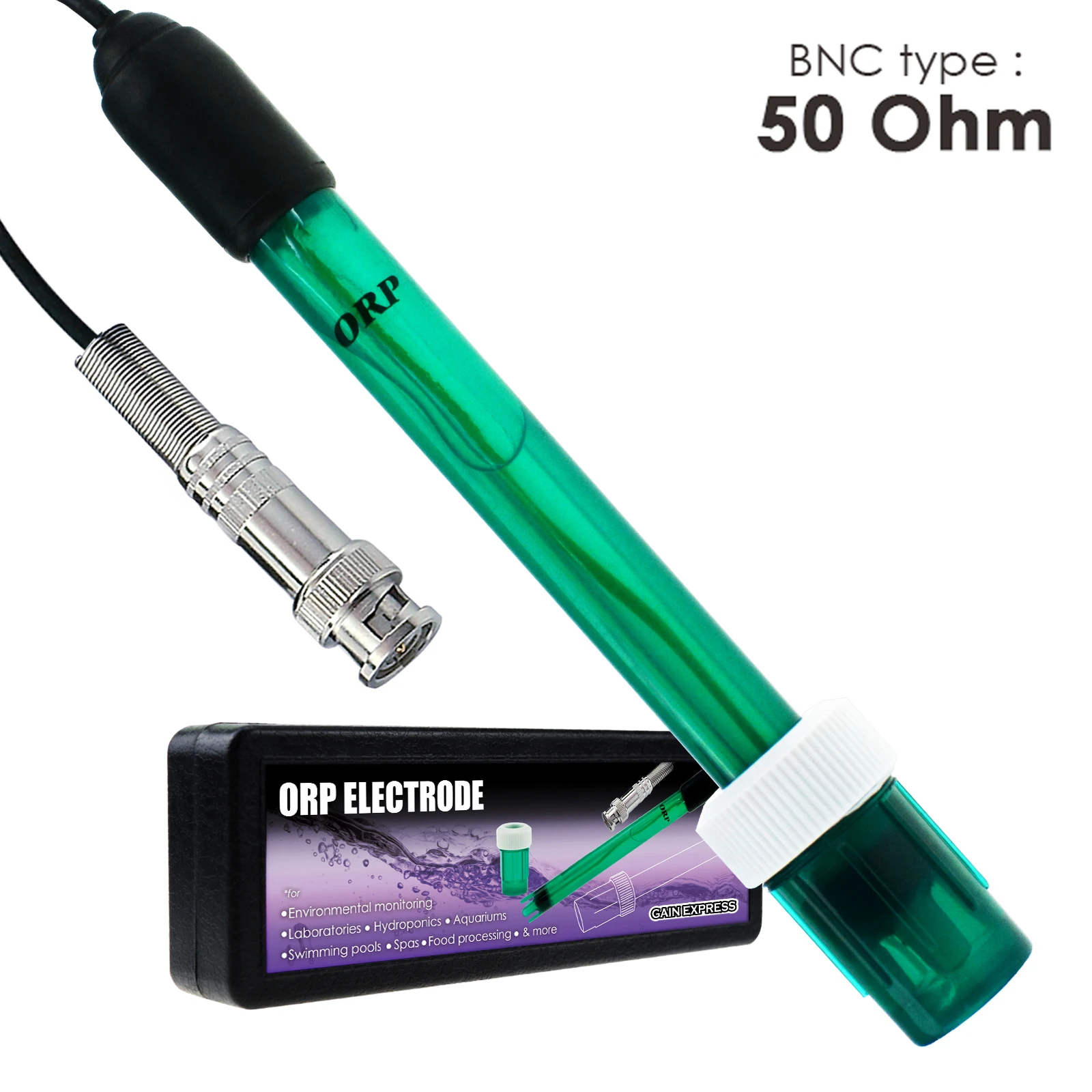 ORP-1 ORP Redox Electrode, BNC Type Connector Replacement Probe for ...