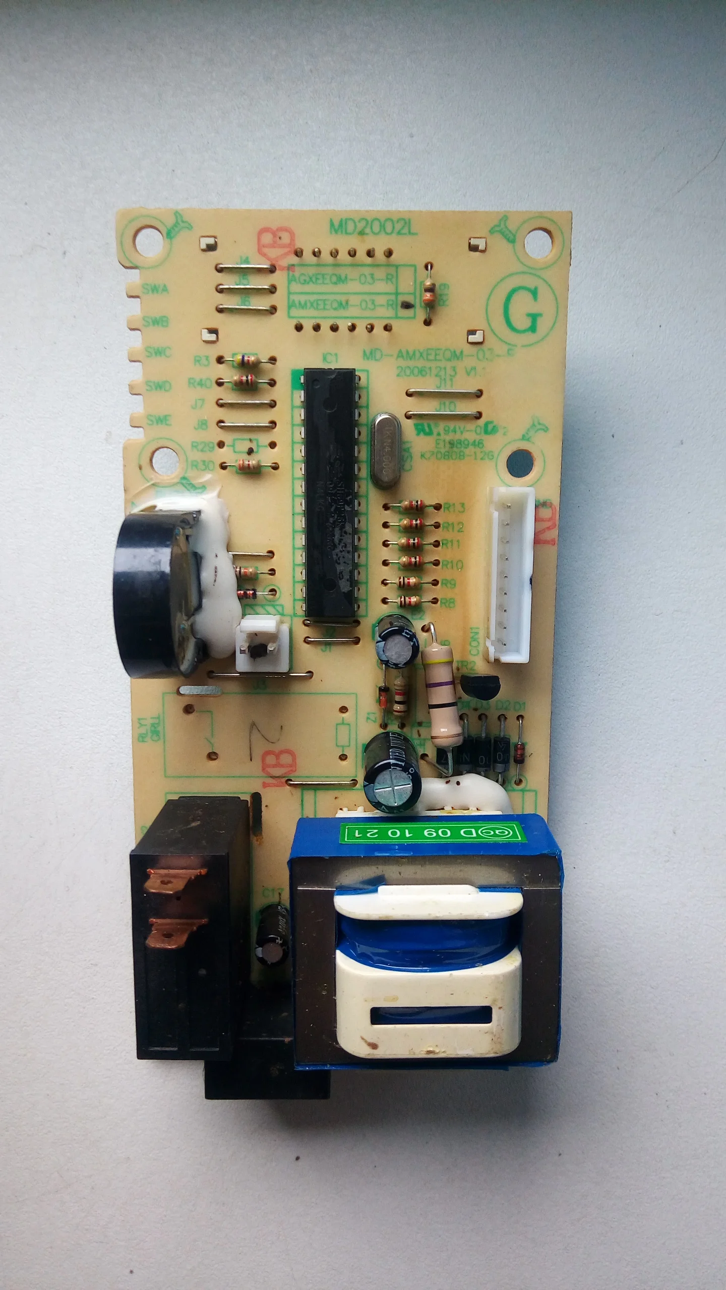 Microwave control board md-amxeeqm-03-r md2002l (Erisson mw-117dw ...