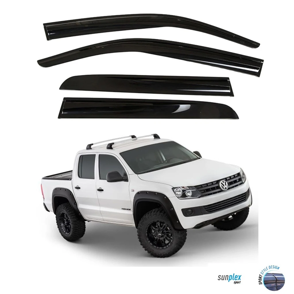 For Volkswagen Amarok 2012 2013 2014 2015 2016 2017 Side Windows Rain ...