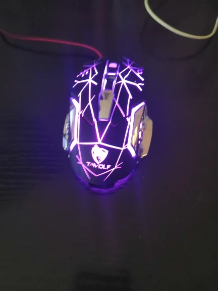 LED Wired Optical Silent Gaming Mouse | Gamer Fuss