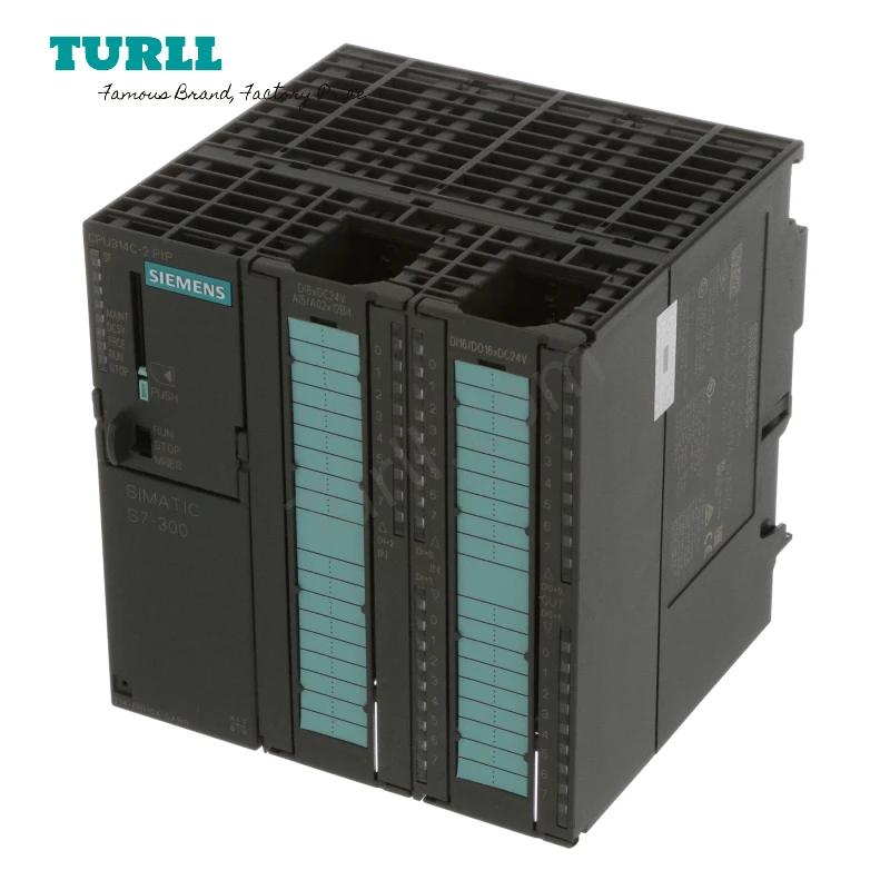 SIEMENS SIMATIC CPU 314C 2 PTP 콤팩트, mpi24 DI/16 DO 4 AI 2 AO 1 Pt100 고속 ...