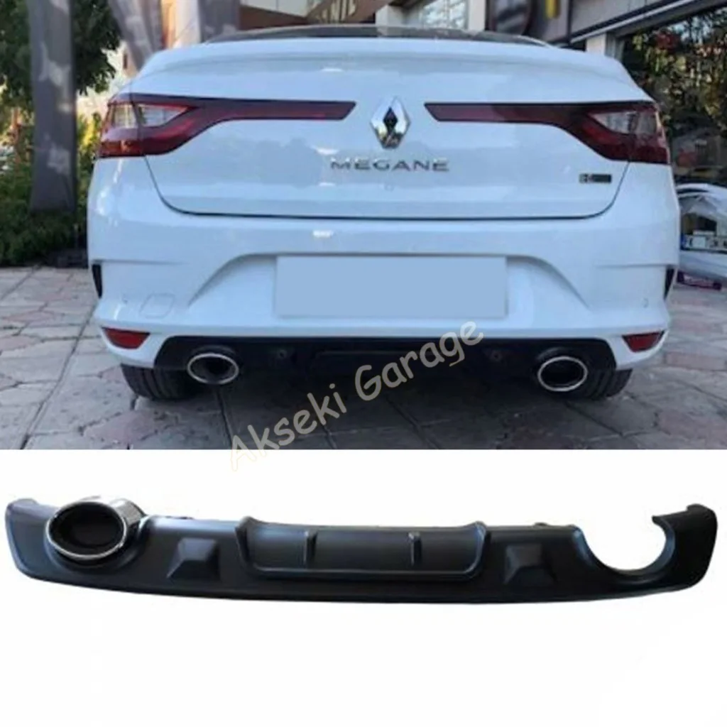 Diffuser-For-Renault-Megane-4-2016-2020-Extension-Rear-Bumper ...
