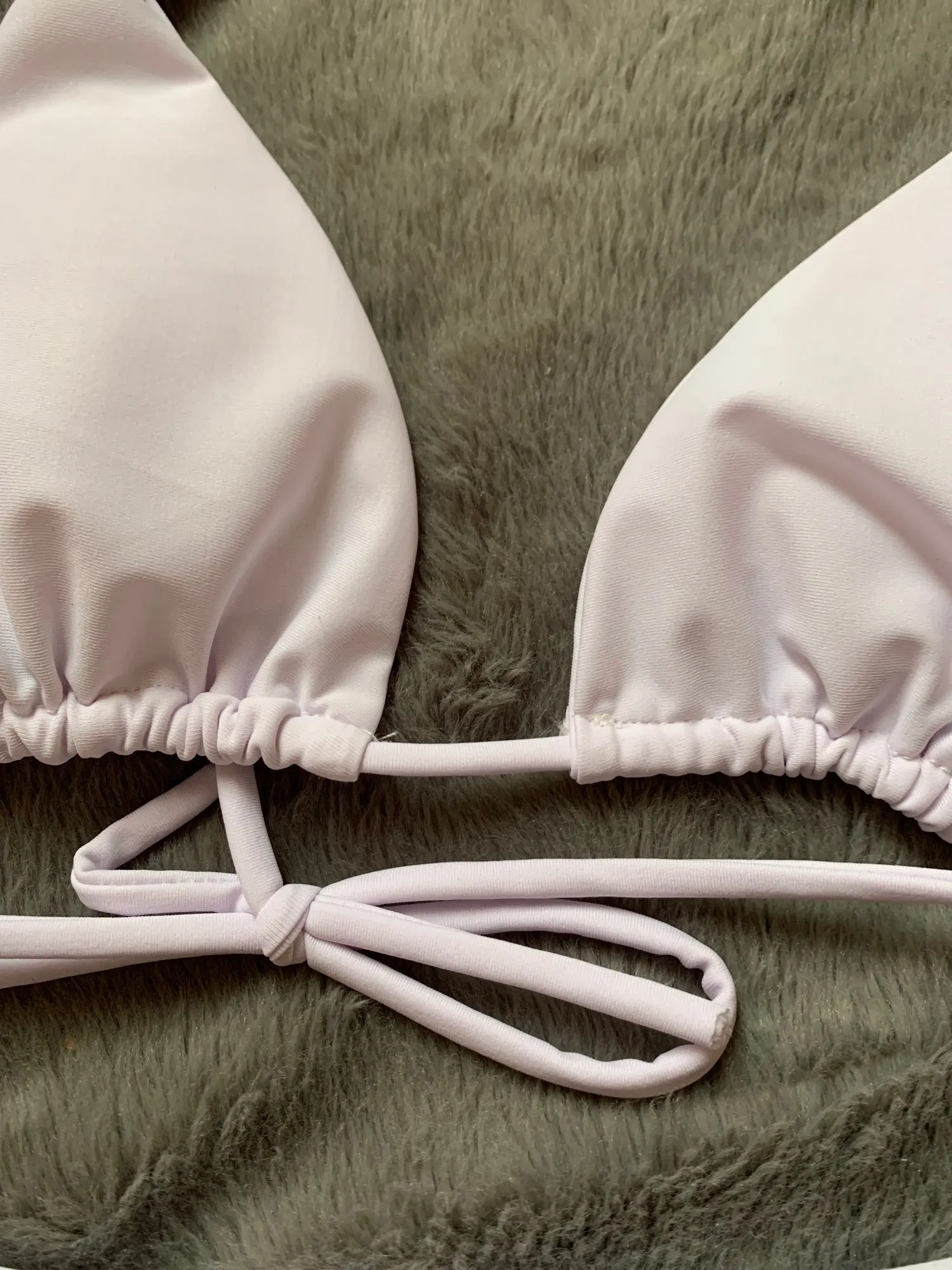 Summer Sexy Solid Mirco Bikini Sets Women Tie Side G-String Thong ...