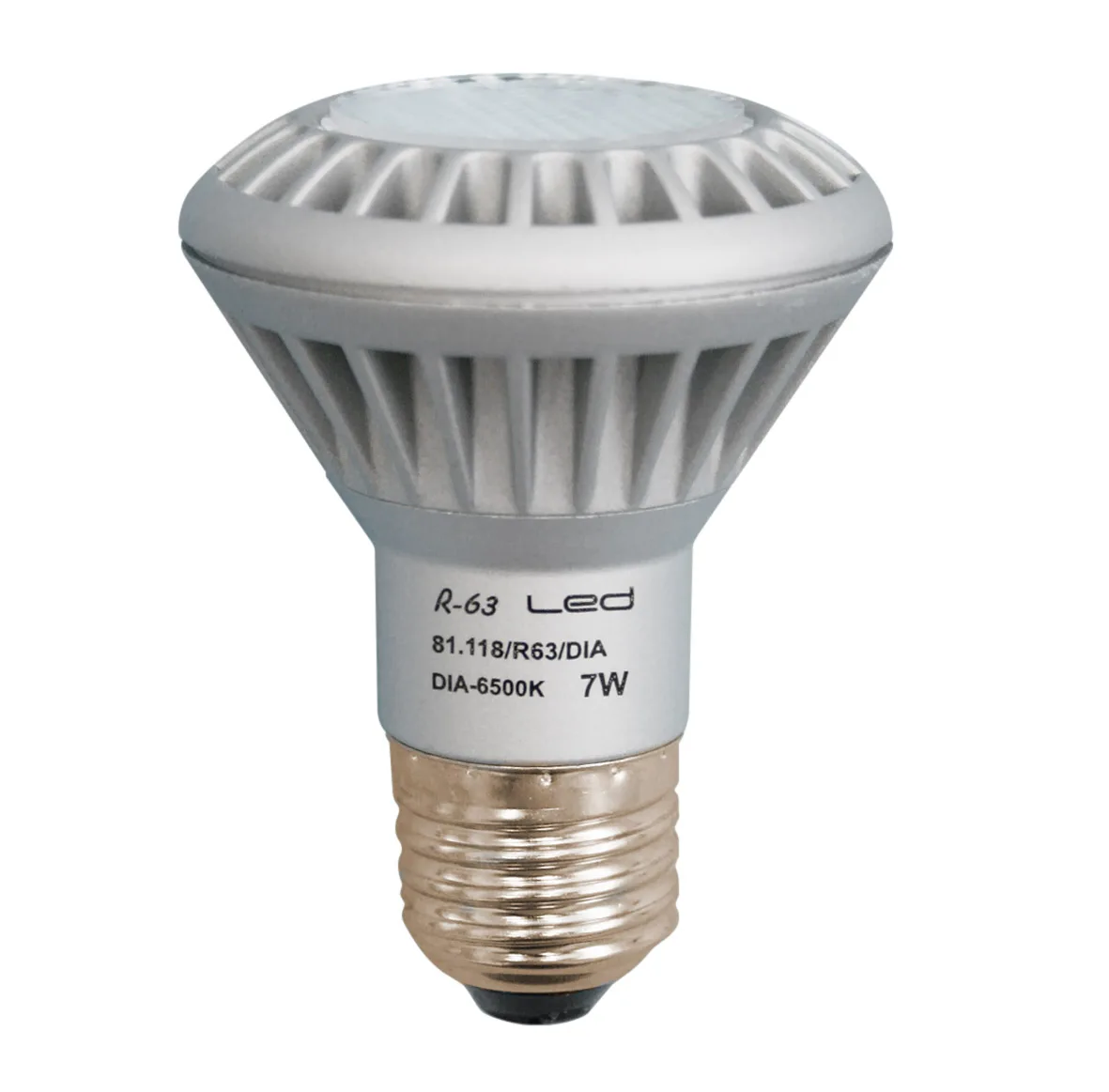 Bombilla Led Reflectora R63 ElectroDH Rosca E27 7W 81.118/R63/CAL ...