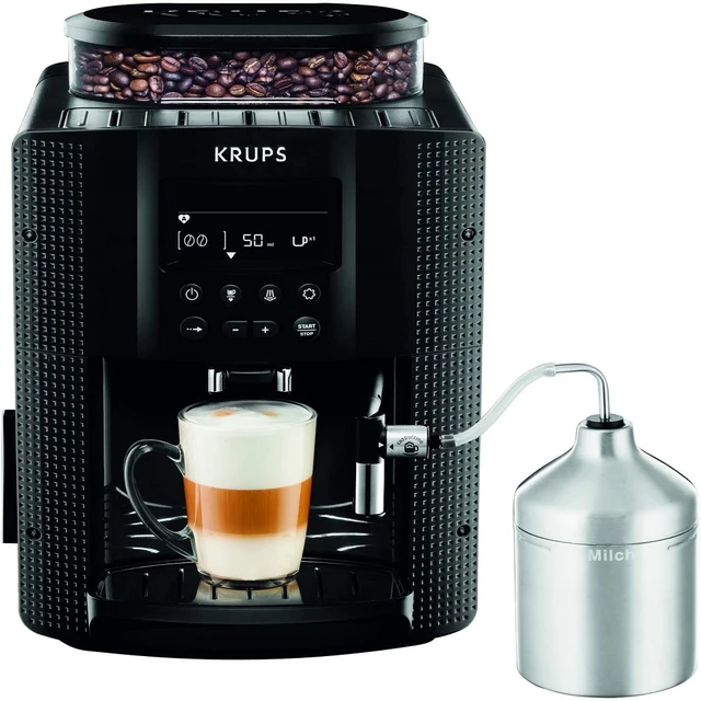 Krups EA8160 Fully Automatic Espresso Coffee Machine Black, 55% OFF