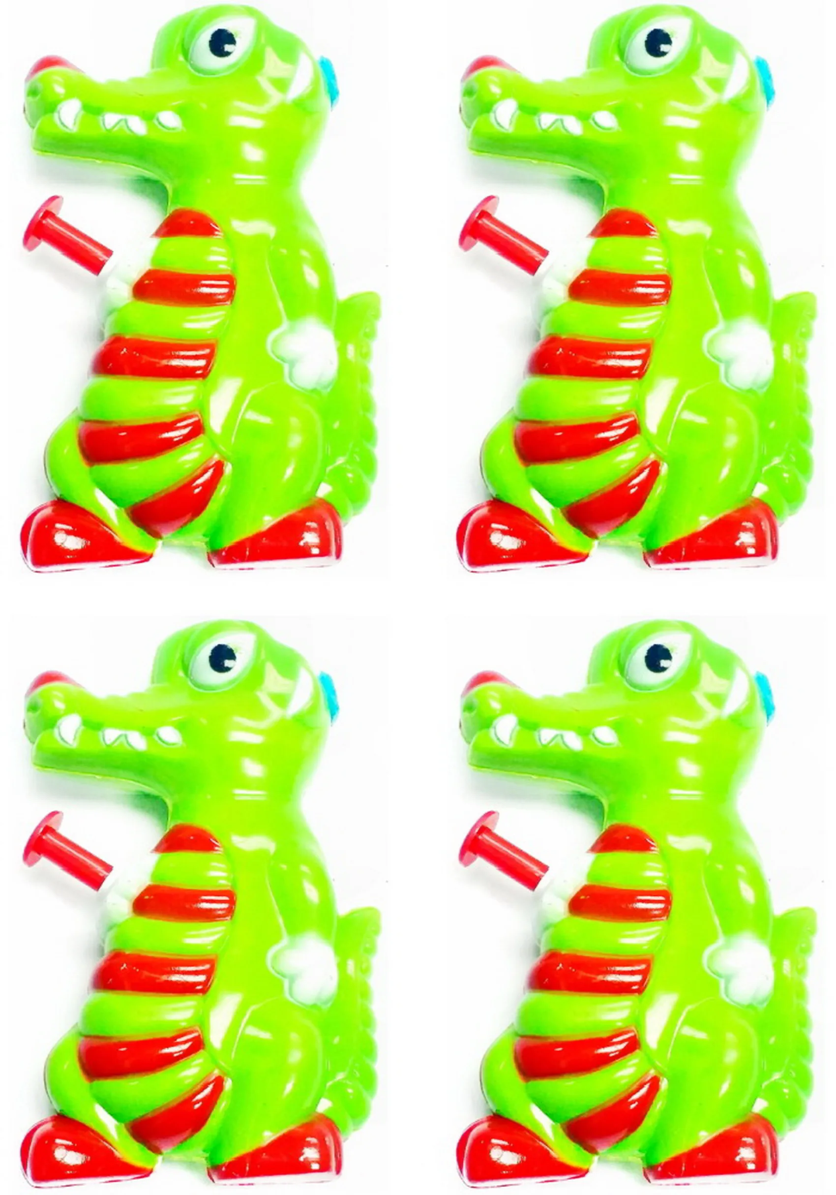 4 Crocodile Water Squirt Gun Soaker Water Fight Toys for Swimming Pool ...