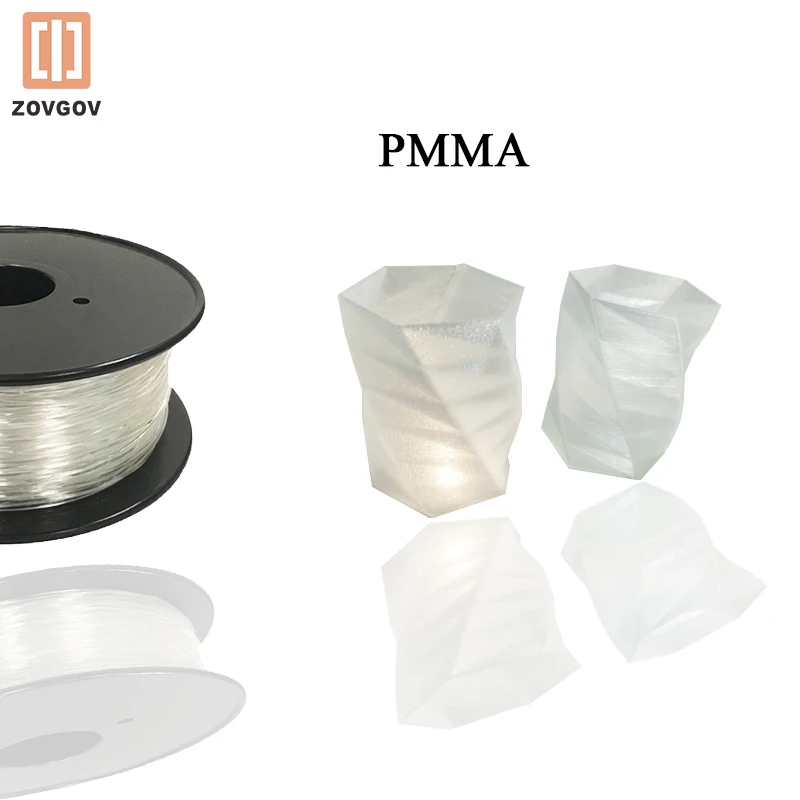 PMMA Filament Acrylic ZOVGOV 3d Printer 1KG Printing High, 52% OFF