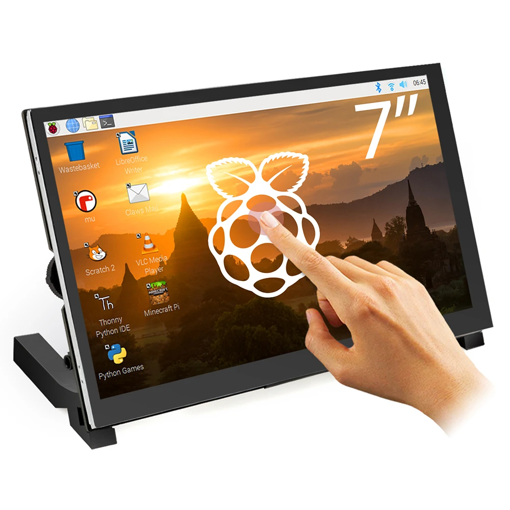 Elecrow Raspberry Pi Screen 7 Inch HD Capacitive Touchscreen Monitor ...