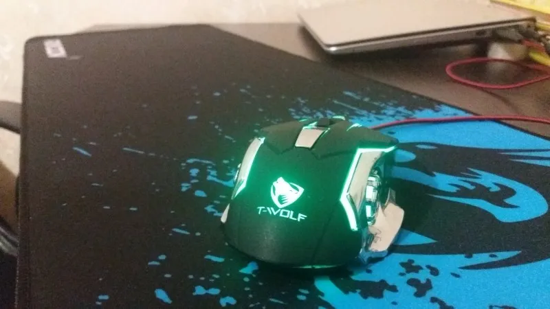 LED Wired Optical Silent Gaming Mouse | Gamer Fuss
