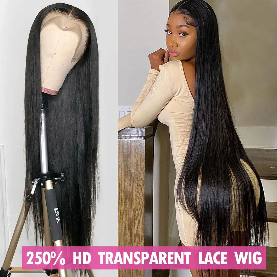 32-30-Inch-Straight-Lace-Front-Wig-Bone-Straight-Human-Hair-Wig ...