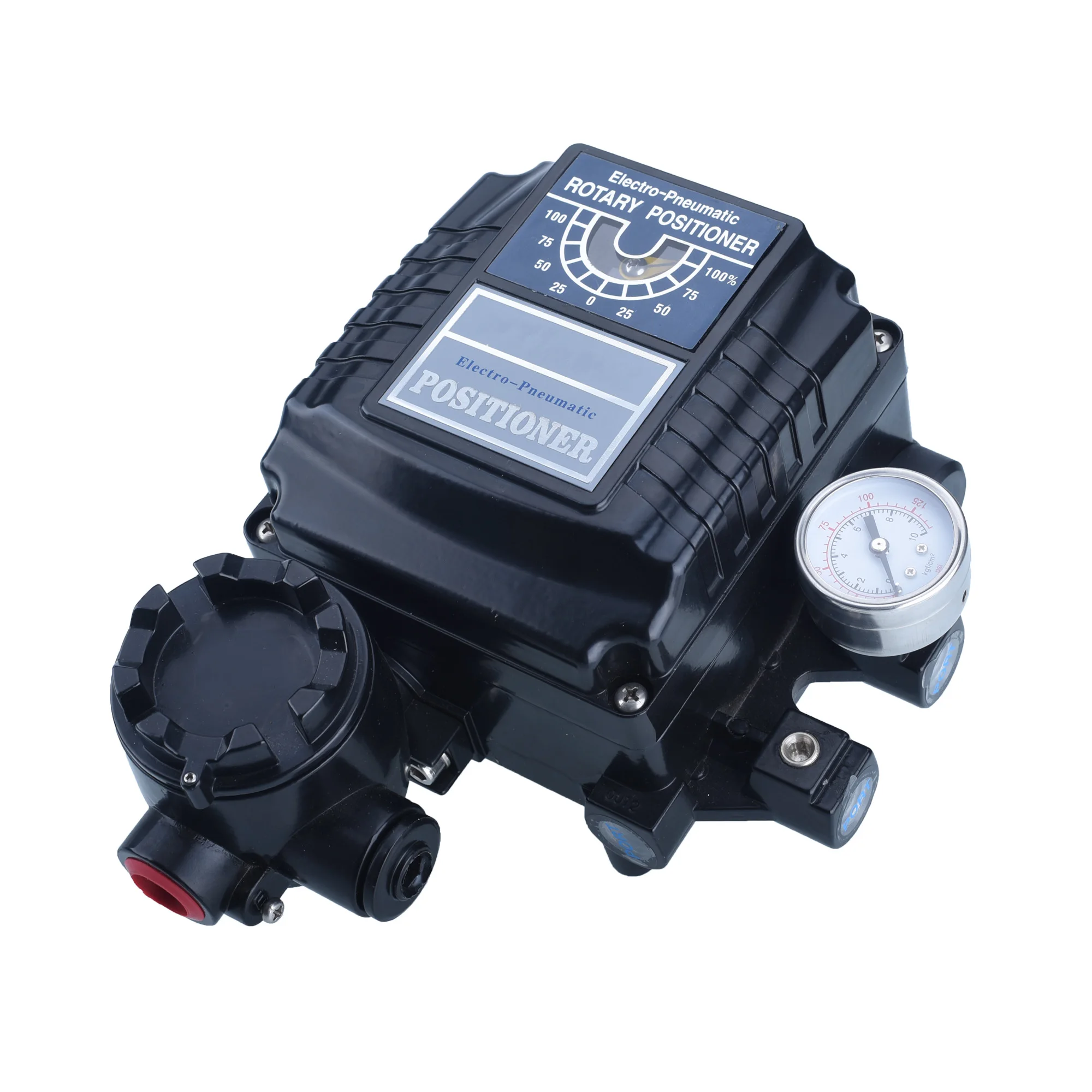 YT1000R YT1000L Electro Pneumatic Positioner Linear or Rotary Type ...