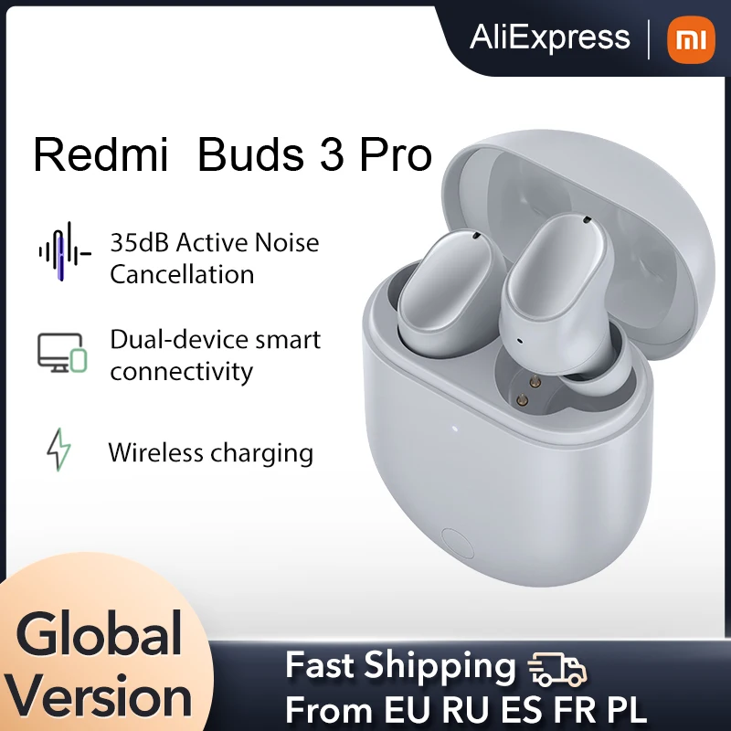 New Global Version Xiaomi Redmi Buds 3 Pro Tws Bluetooth Earphones ...