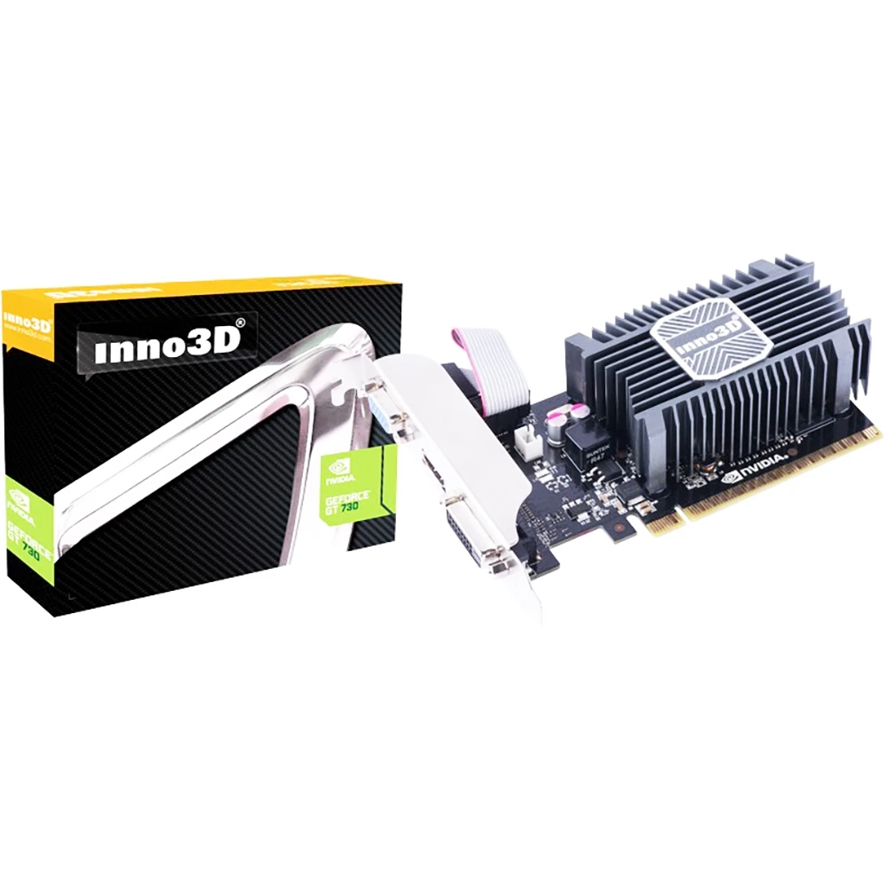 비디오 카드 INNO3D NVIDIA GeForce GT 730 1024 MHz 1600 MB 64 bit RTL [N730 ...
