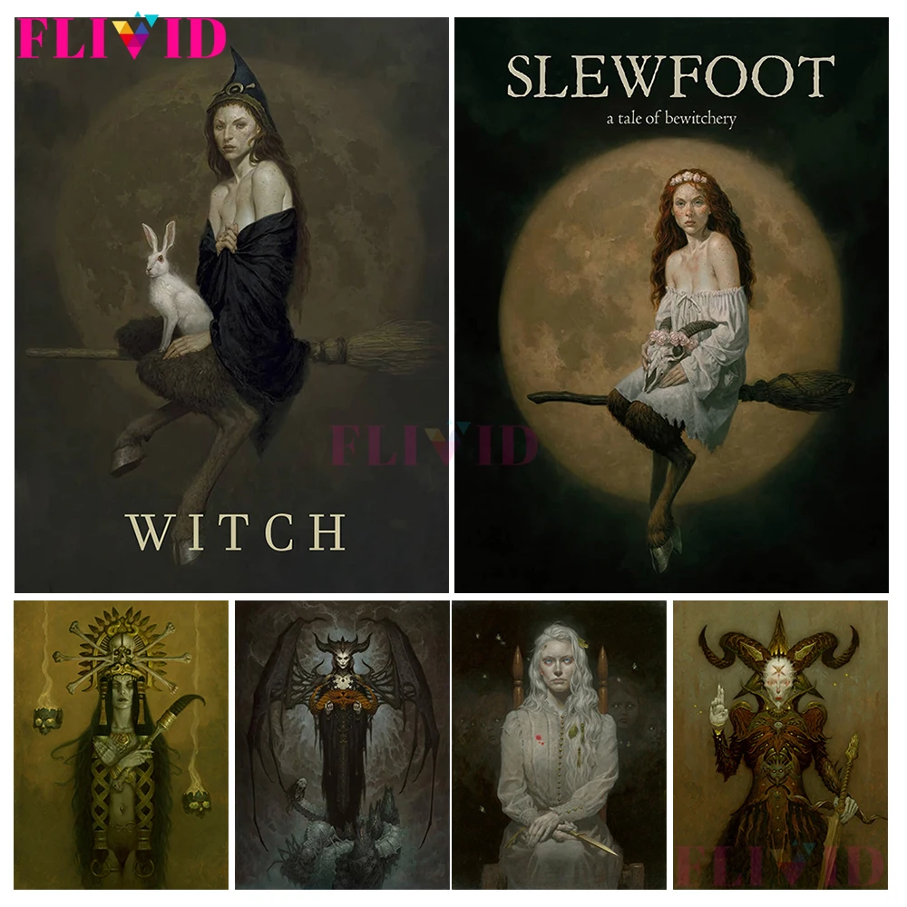 Witchcraft Decorations | Witchcraft Home Decor | Witchcraft Paintings | Magic Witchcraft ...