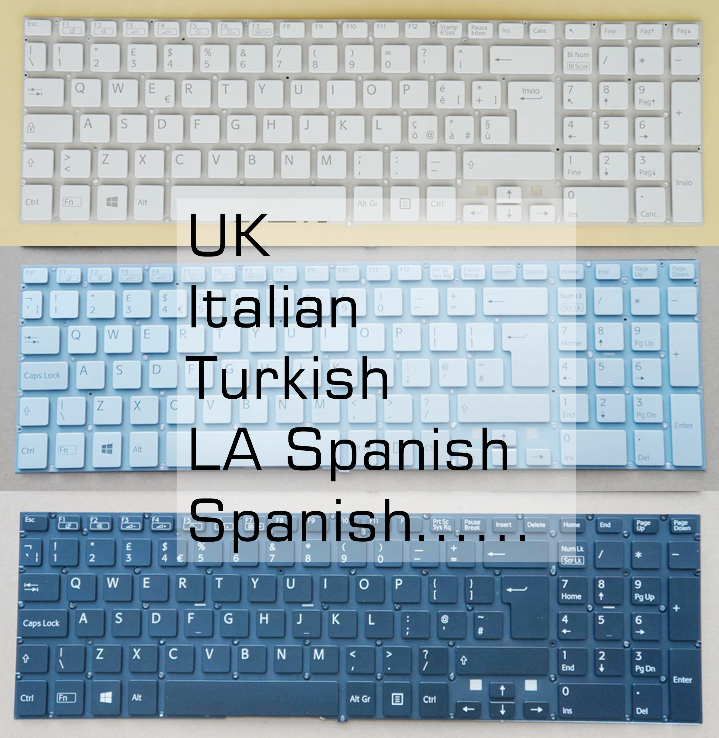 Sony Vaio Fit 15e Colors