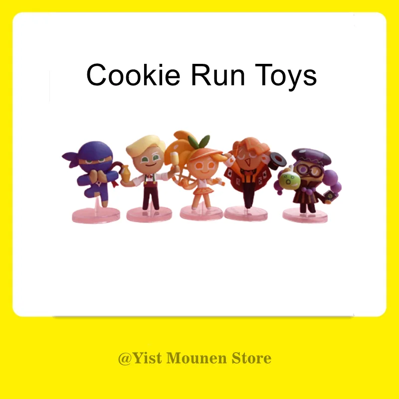 Cookie Run Toys Game Toy Season 4 Sparkling Cookie and Cinnamon Cookie ...