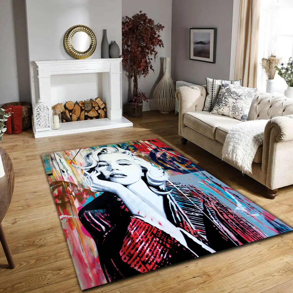 Home & Living Floor & Rugs Marilyn Monroe Foldable Rectangular Floor ...