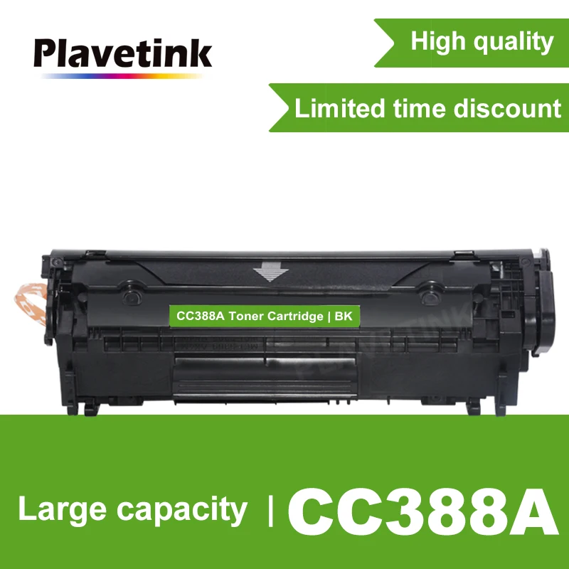 Plavetink Cc388a 388a 88a Toner Cartridge For Hp Laserjet P1007 P1008 ...