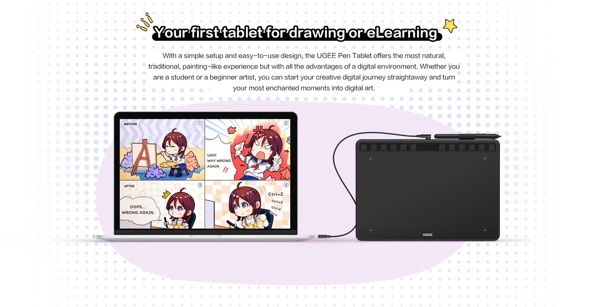 Tablettes Graphiques,stylet pour tablette graphique sans fil,sans ...