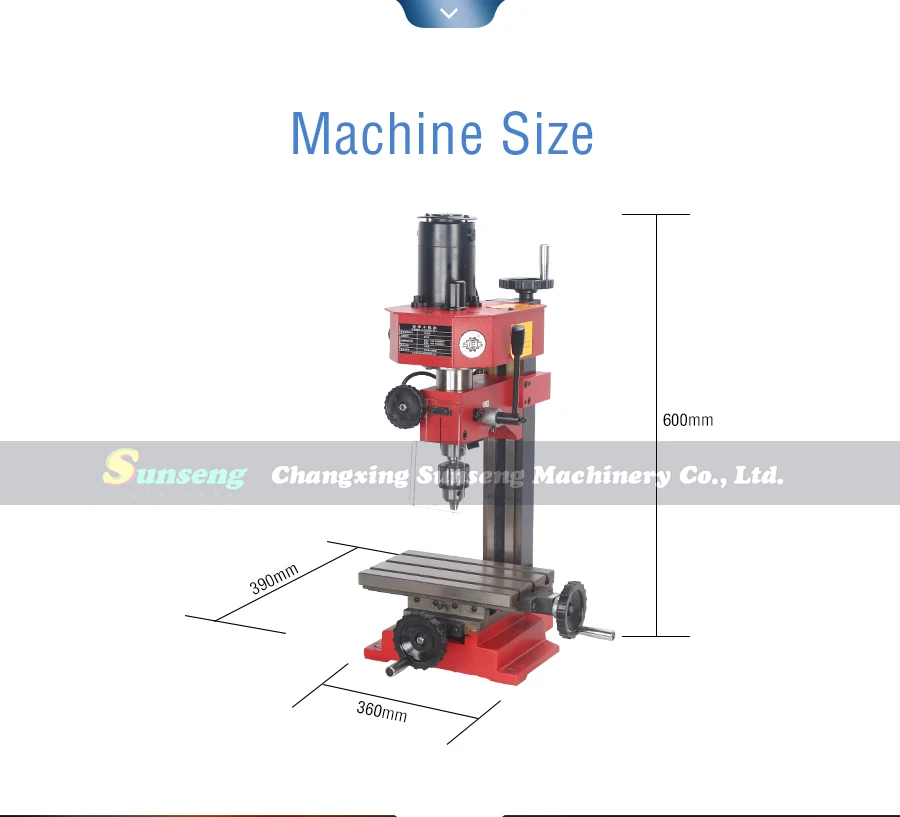 Mini Mill&drill Machine Sieg X1 220v 150w Micro Drill Machine - Milling ...