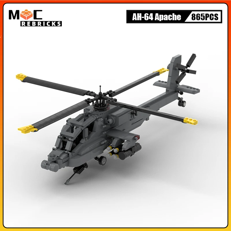 Lego Apache Longbow Helicopter