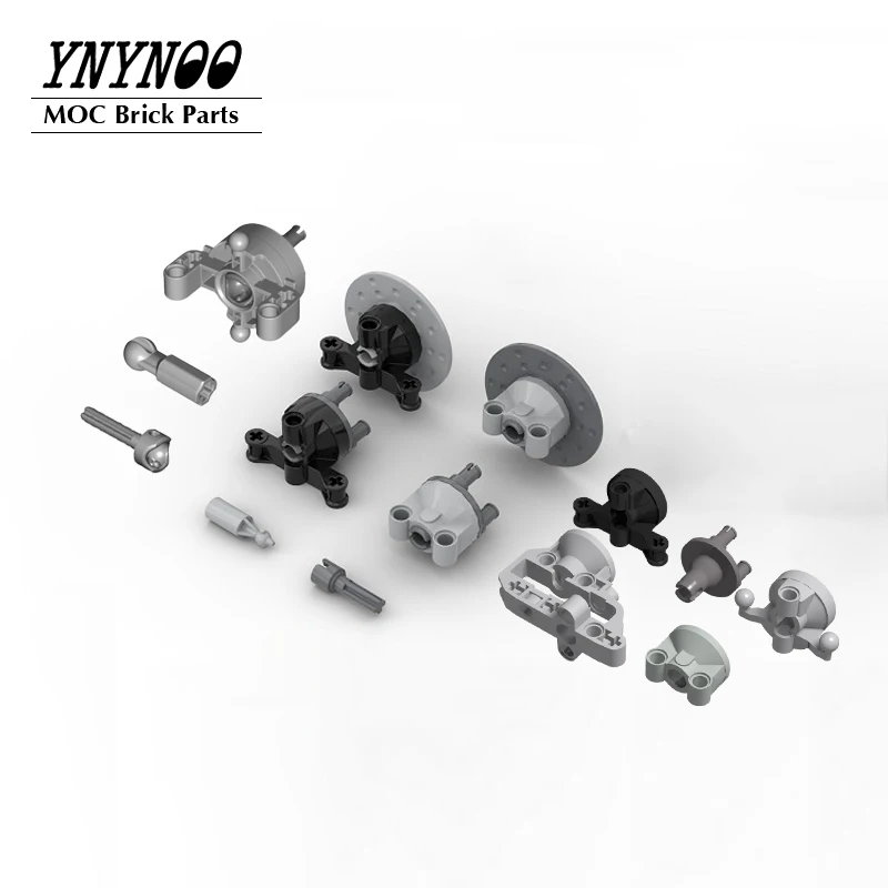 46490-Technical-MOC-Parts-Suspension-Steering-Wheel-Hub-with-Planetary ...