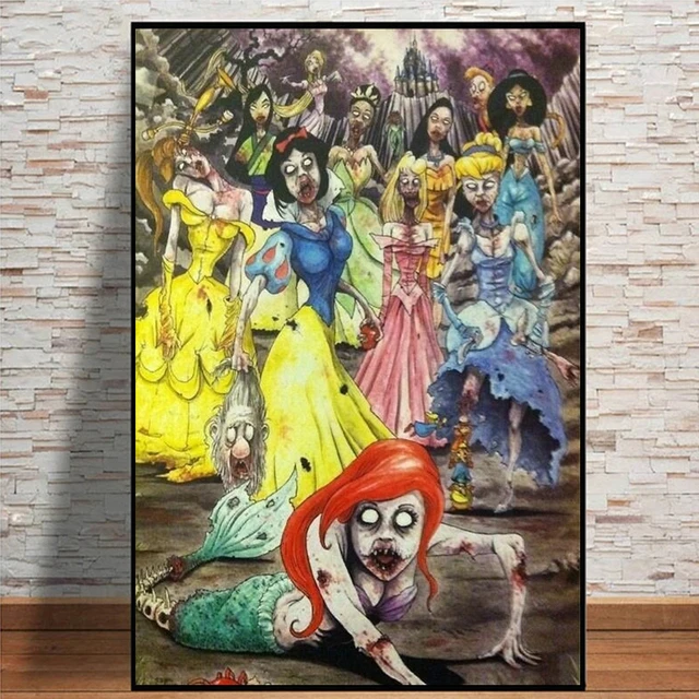 Zombie Disney Princesses Costumes Pin on Unicorns & Tattoos