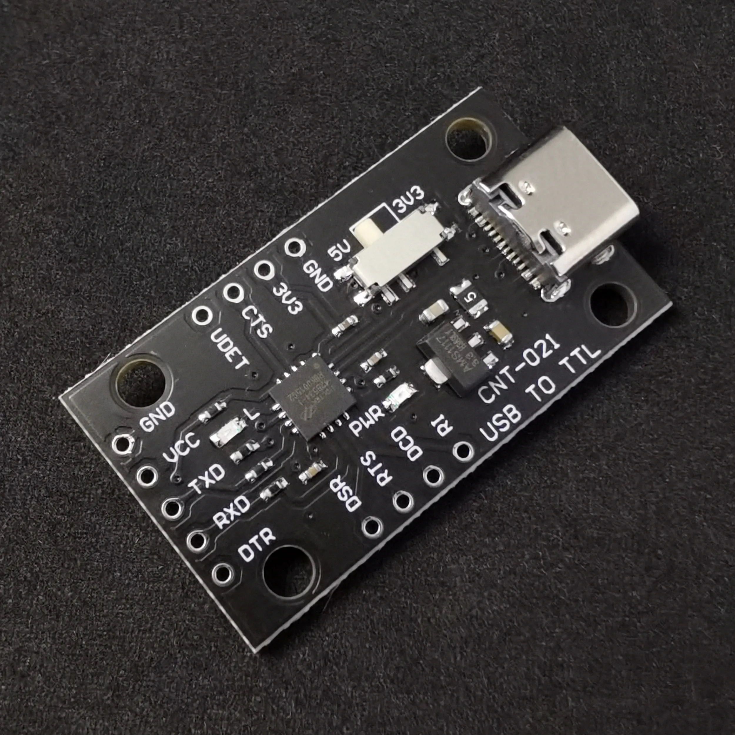 HT42B534-1 USB to TTL Module Type-C Interface 3.3V/5V Voltage for ...