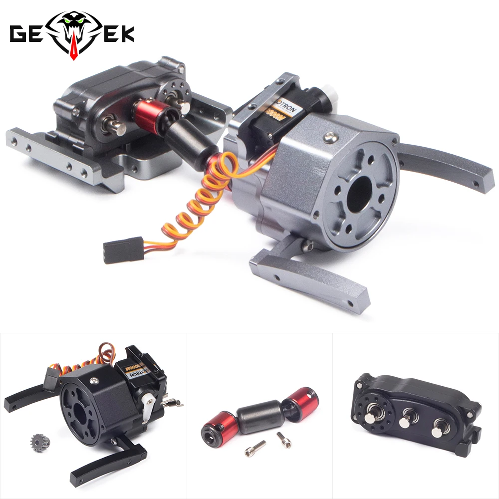 Front Motor 2 Speed Transmission Metal Planetary Gearbox Transfer Case ...