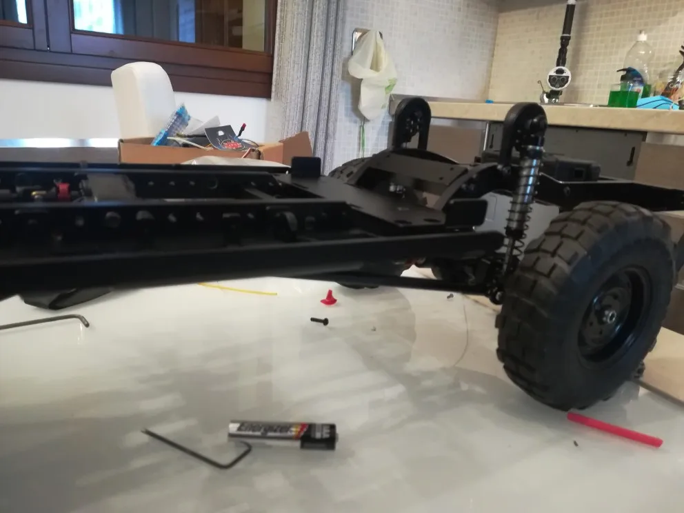 1/10 FULL METAL RC ROCK CRAWLER CAR Defender D110 Chassis RC4WD ...