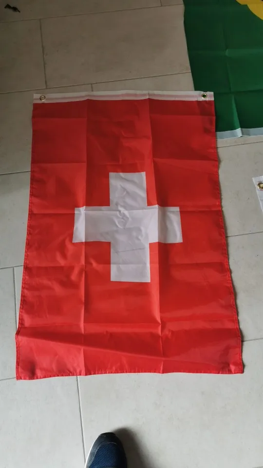 Schweiz Flagga (90cm x 150cm)