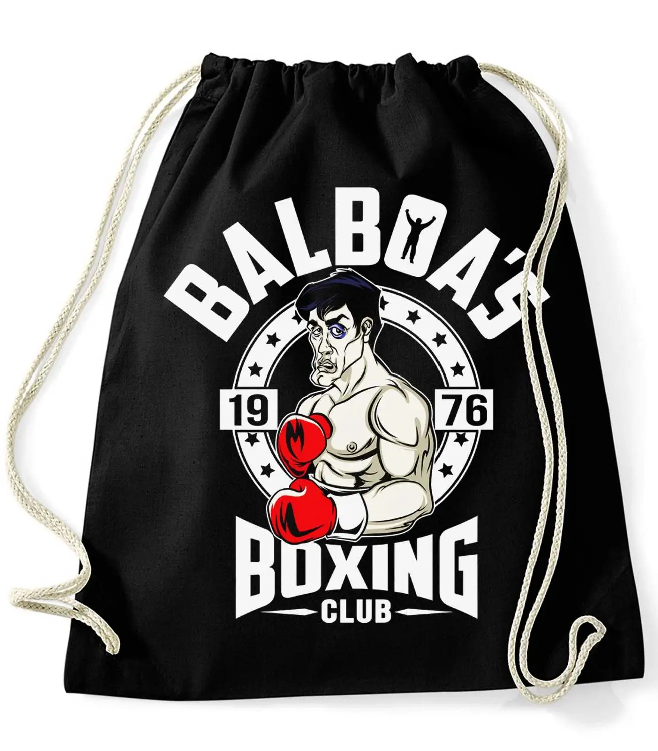 bolsa mochila Balboa's 1976 Boxing Club Rocky|Bolsas con cordón ...