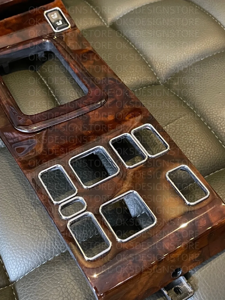 MERCEDES W124 E CHROME CADRAGE POUR BOUTONS CHROMÈE Meilleur prix ...