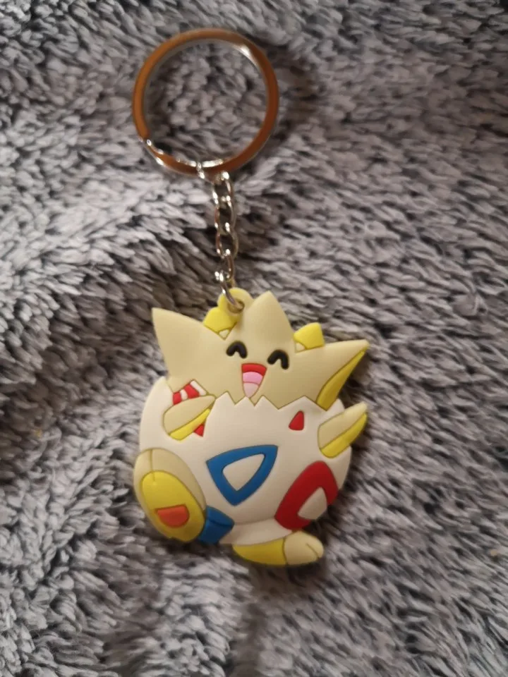 Pokemon Meowth Lapras Vulpix Togepi Piplup Mewtwo PVC Keyring ...
