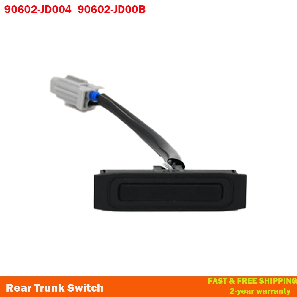90602JD00B-Car-Rear-Trunk-Switch-For-Nissan-Qashqai-J10-2006-2014-90602 ...