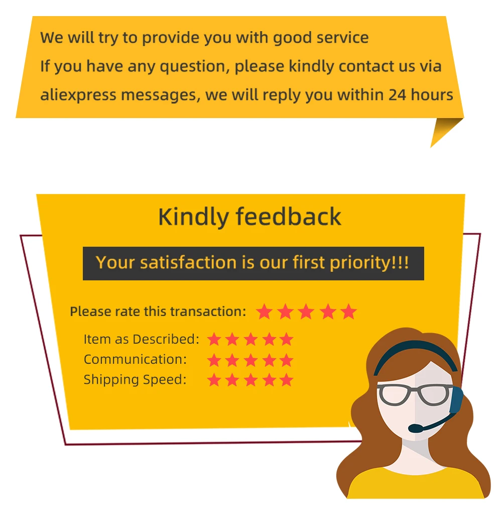 We would be grateful if you would contact us before leaving a 1-3 stars ...