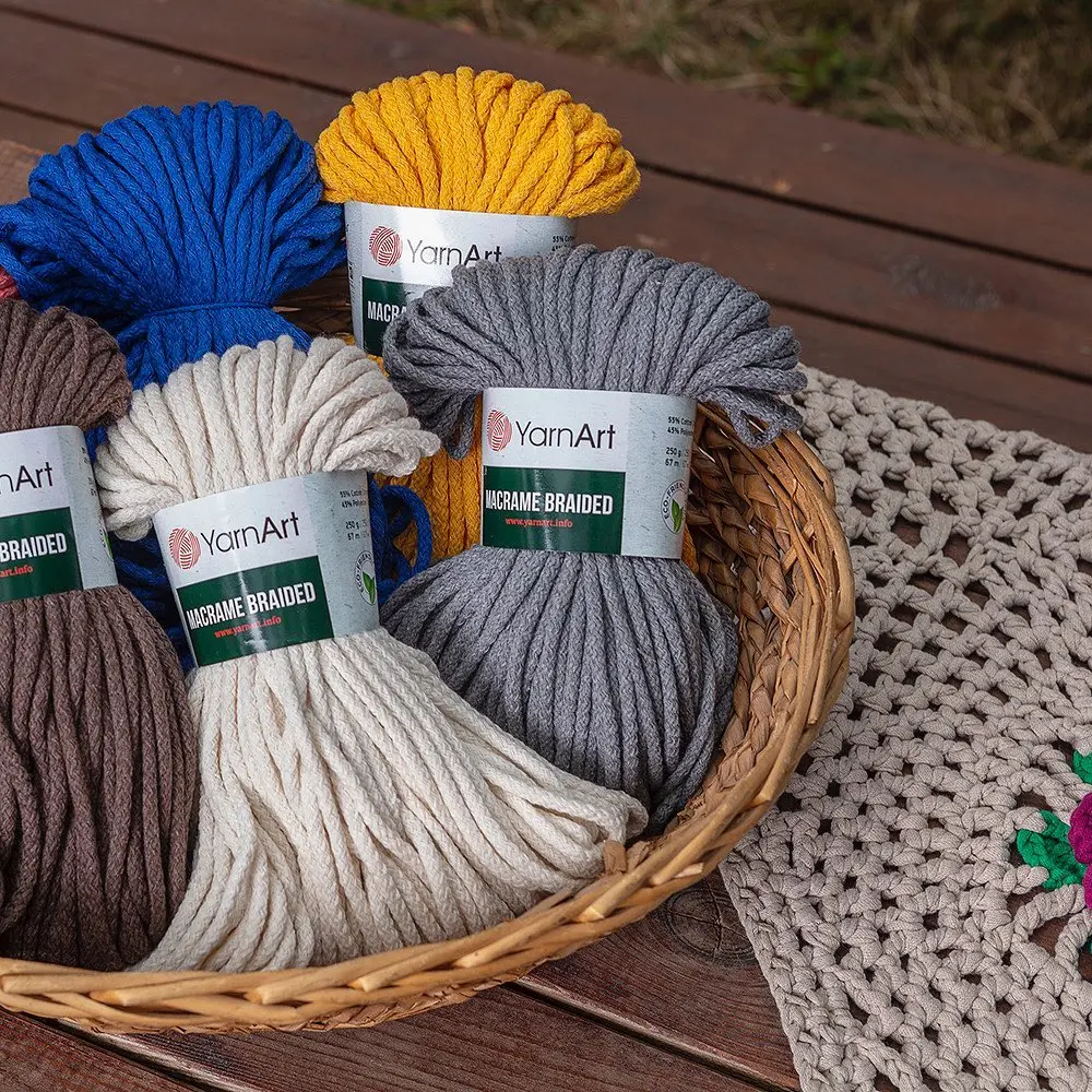 Cotton Wedding Accessories | Macrame Yarn | Macrame Cotton Yarn Art ...