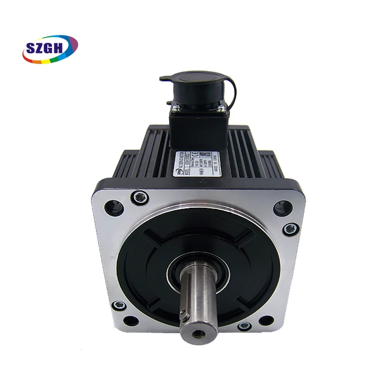 high precision 2.3kw 15Nm 2300w ac servo motor with brake for CNC ...
