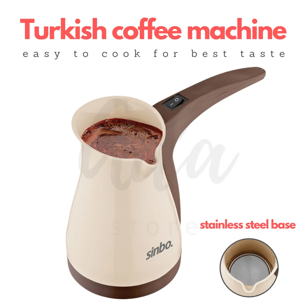 Turkish coffee Machine Electric Coffee Pot Steel Based Gorgeous Coffee ...
