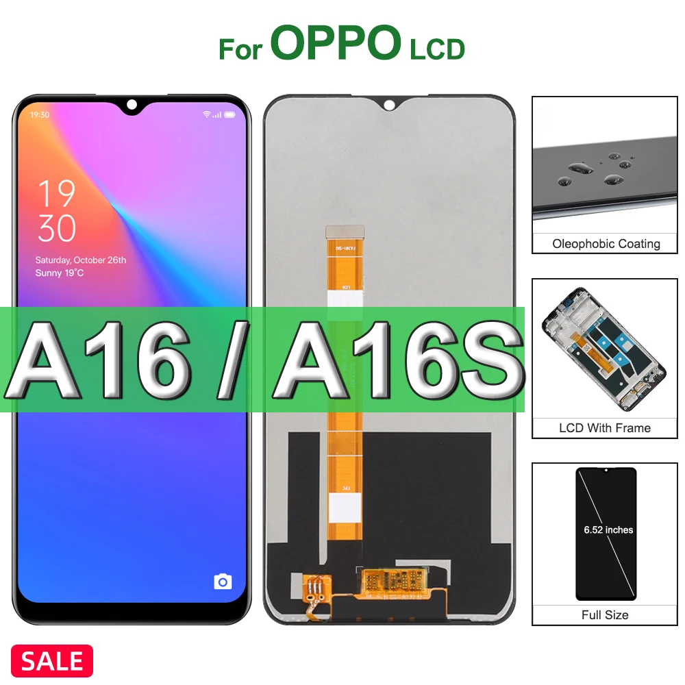 6-52-Original-For-Oppo-A16-A16S-LCD-Display-Touch-Screen-For-CPH2269 ...