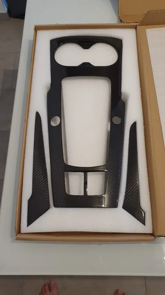 Forged Carbon Fiber Center Console Trim A3/S3/RS3 | Eurobahndynamics