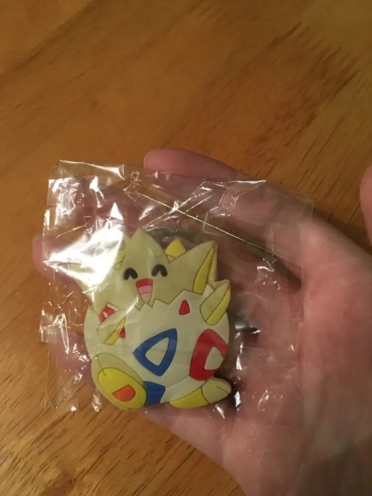 Pokemon Meowth Lapras Vulpix Togepi Piplup Mewtwo PVC Keyring ...