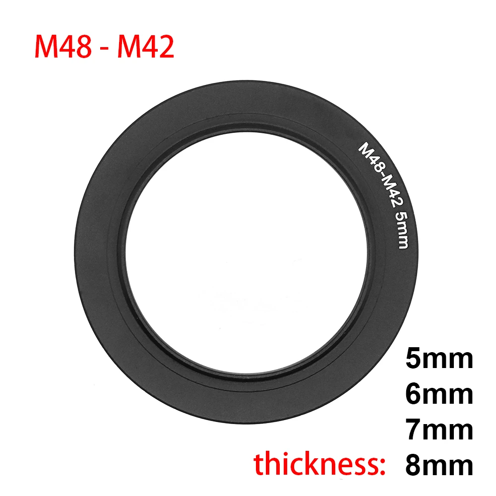 New M48-m42 Telescope Adapter Ring M48 (48x0.75mm) To M42 (42x0.75mm ...