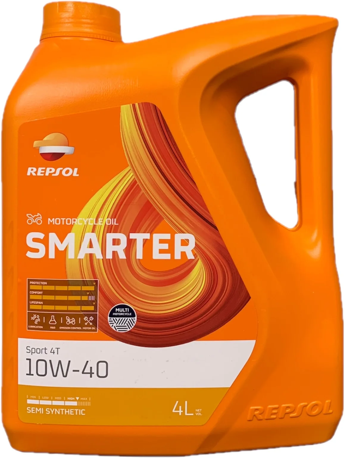Repsol-oil-moto-smarter-sport-4T-10W40-4-litres-engine-lubricating-oil ...