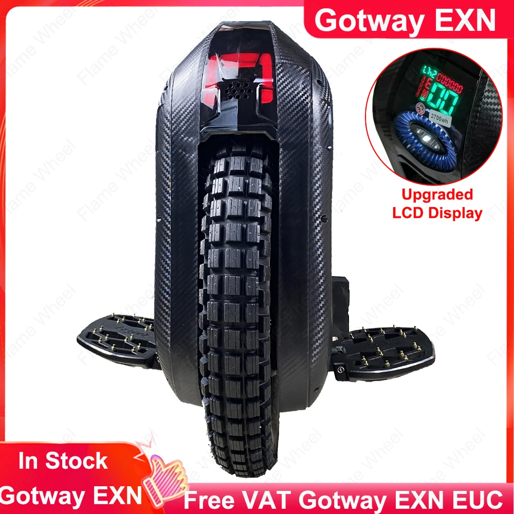 Begode Ex.n Electric Unicycle 20 Inch 100v 2700wh Lg 2800w Motor One ...