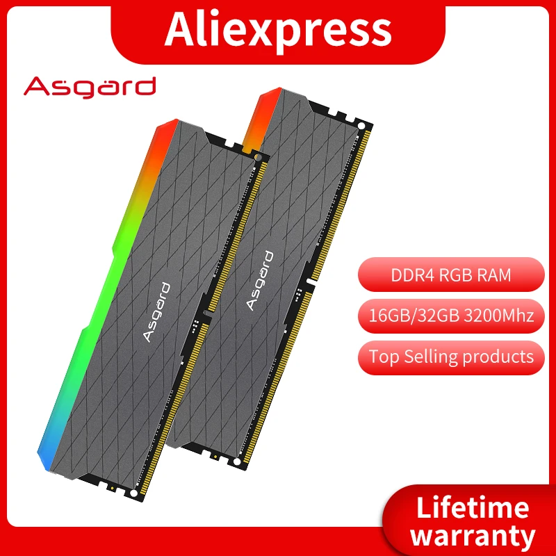 Asgard Ddr4 Ram Rgb Ram Pc W2 Series Ram 16gb 32gb 3200mhz Rgb Dimm ...