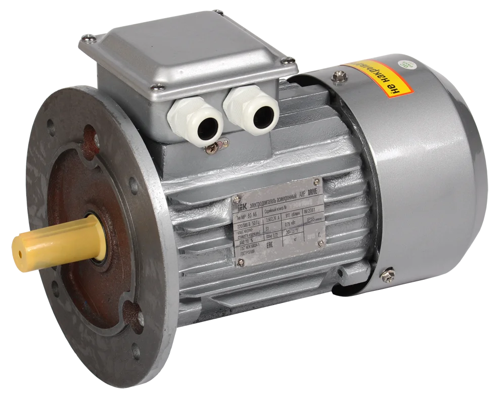 Electric Motor electric motor air 80b6 1,1X910 im3081 (B5) flange IEK ...