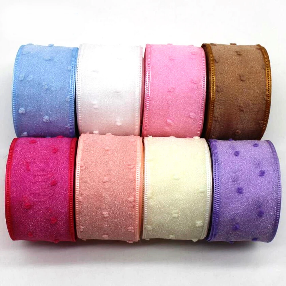 New 40mm 10y / 20y tulle ribbon DIY handmade material gift wrap with ...